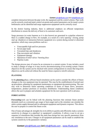 Flow assurance and surge analysis | PDF