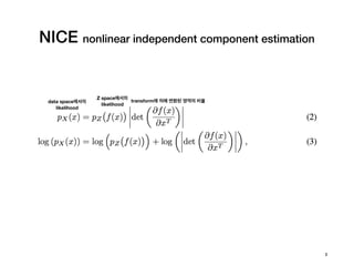 Flow based generative models | PDF