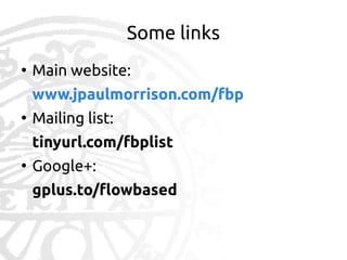 Flow based programming an overview | PDF | Programming Languages ...