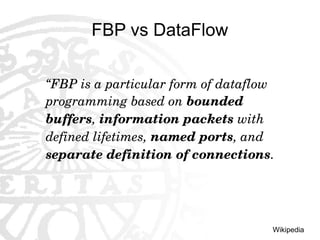 Flow based programming an overview | PDF | Programming Languages ...