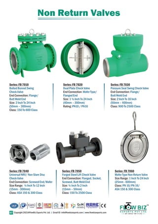 FlowBiz Exports Pvt Ltd. Sales Catalouge.pdf | Free Download