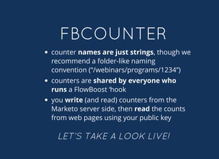 Flowboost: The Flow Step Marketo Forgot | PPT