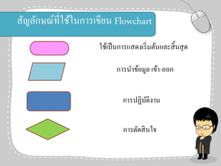 การเขียนผังงาน (Flowchart) | PDF