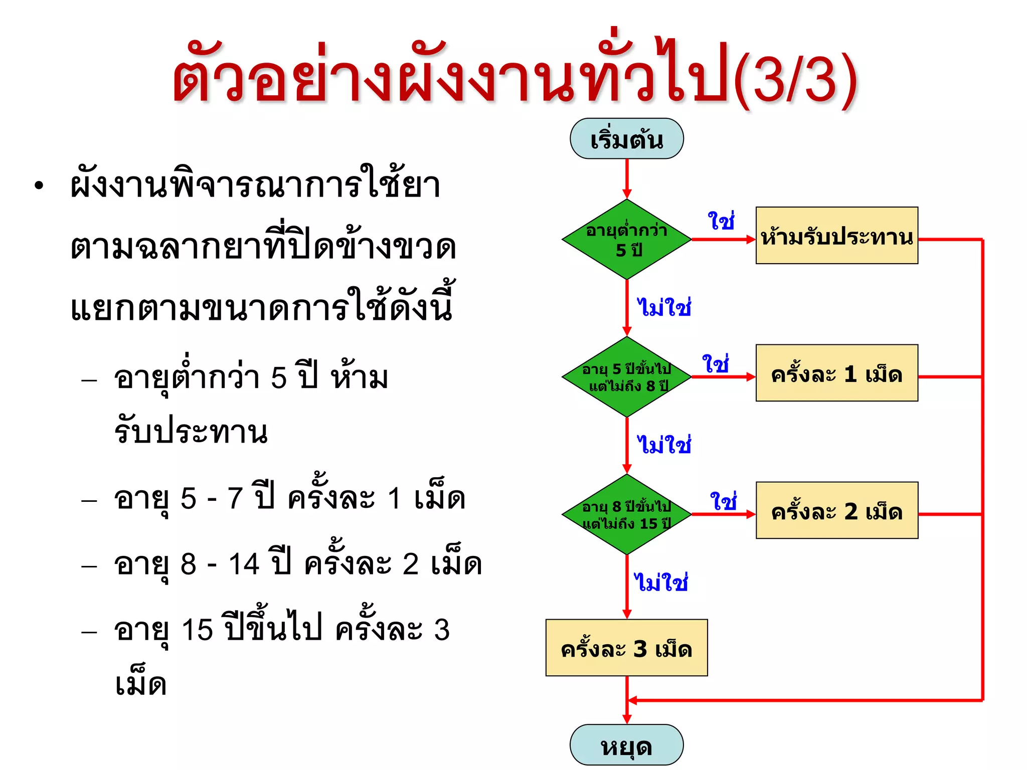 หลักการเขียนผังงานflow Chart Ppt