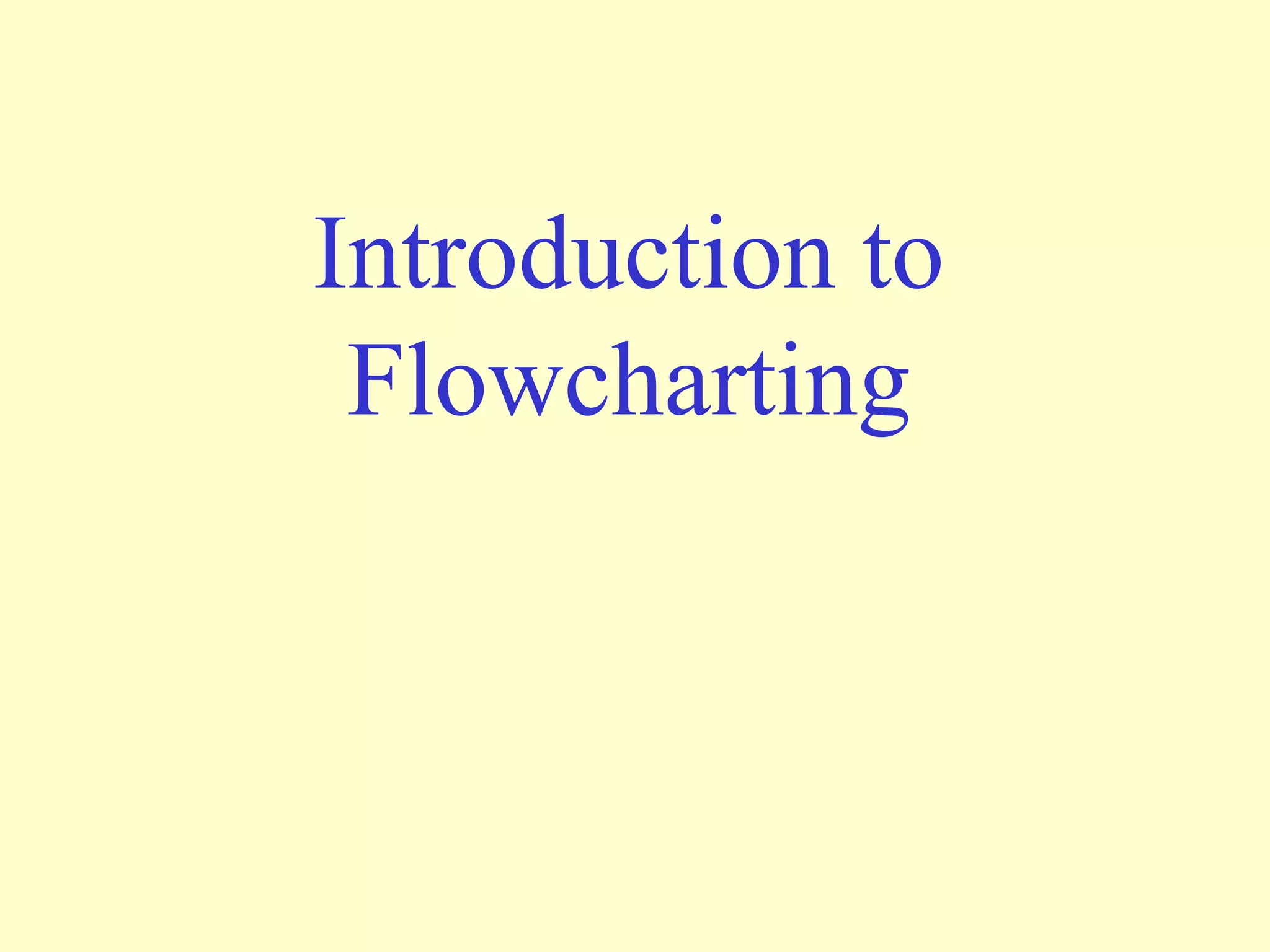 Flowchart | PPT