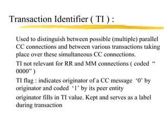 GSM - The Network Layer | PPT