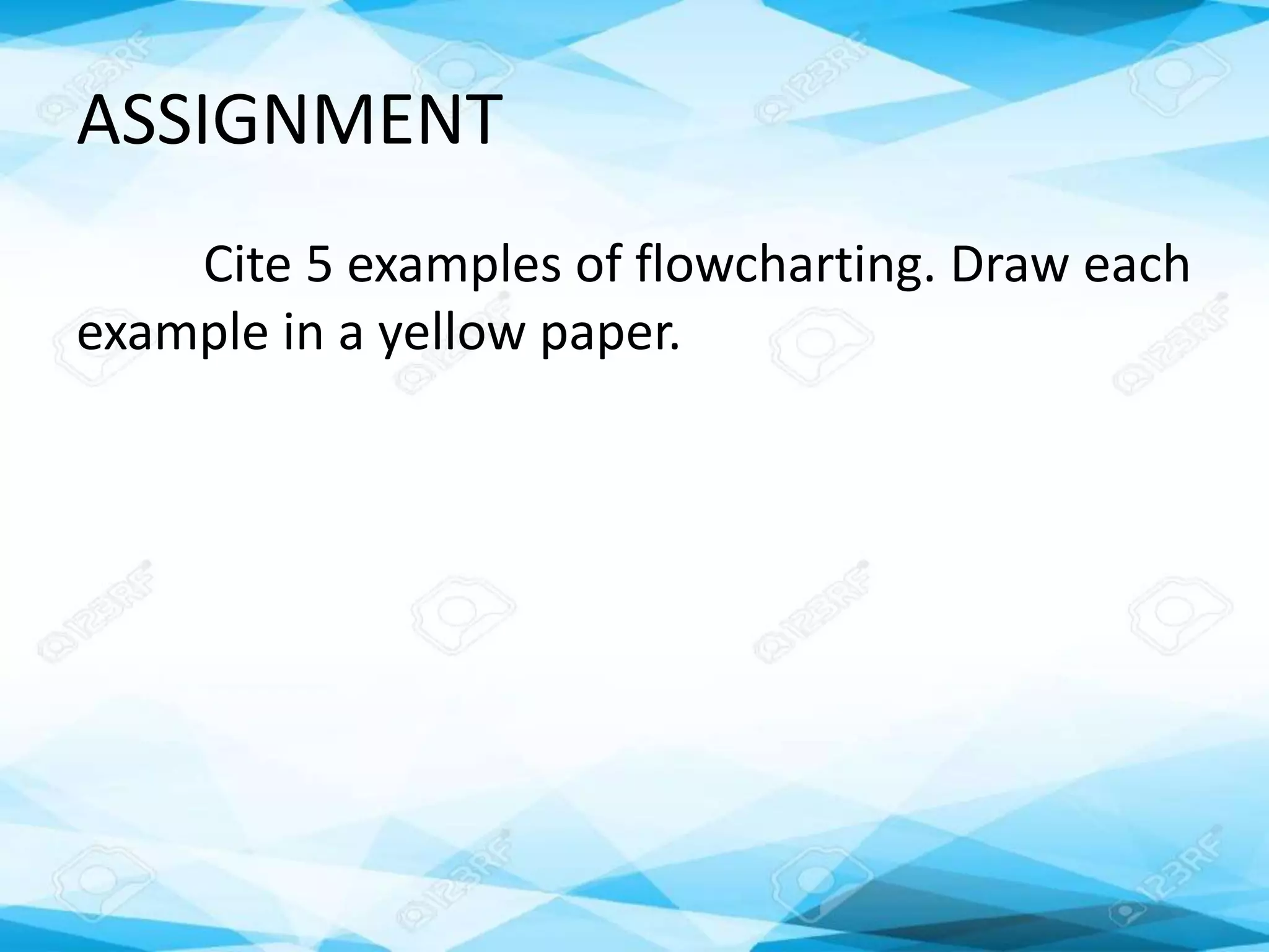 Flowchart Grade 10 | PPTX