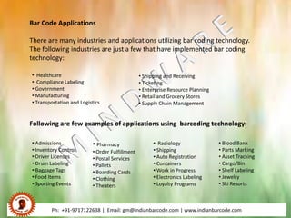Indian Barcode Corporation Labels and tags for barcode and rfid ...