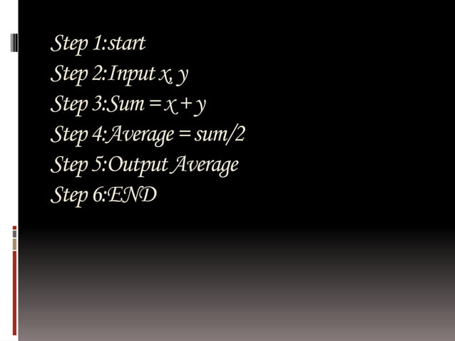 Flowchart and algorithm | PPTX