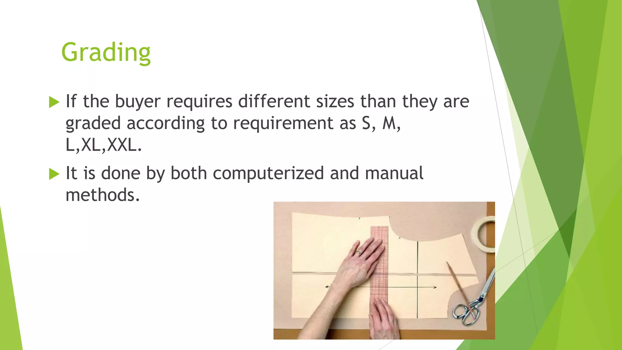 Flow chart and breif description of garments manufacturing | PPTX