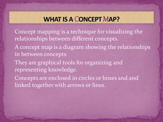 Flowchart and concept maps | PPTX | Maps & Navigation