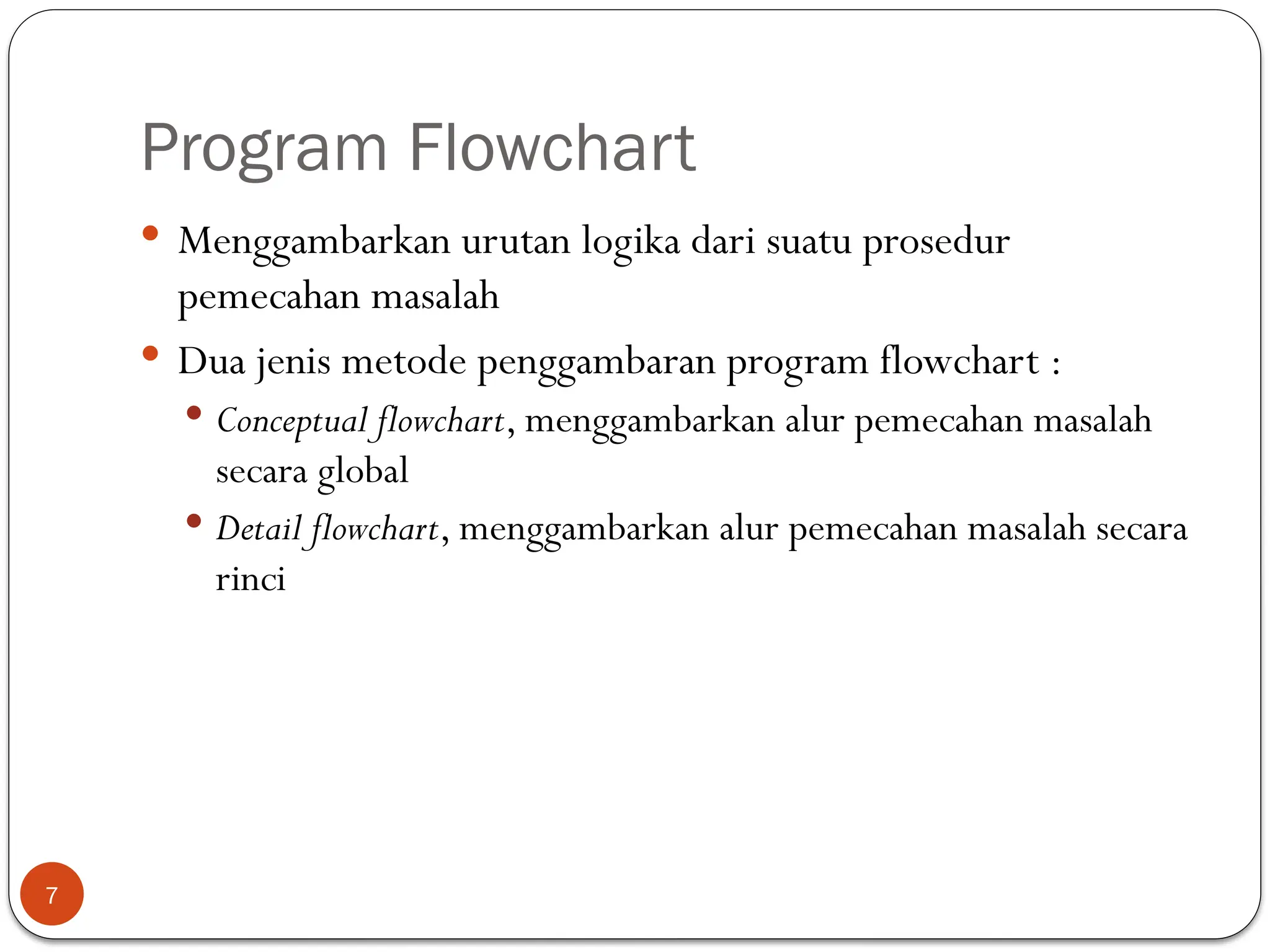 Materi Algoritma Flowchart (Diagram Alur) | PPT