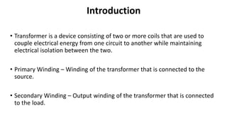 Flowchart for optimal design of dc machine and transfomer | PPTX