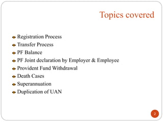 Flow chart for pf & pension | PPT
