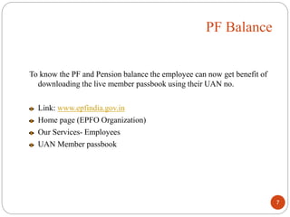 Flow chart for pf & pension | PPT