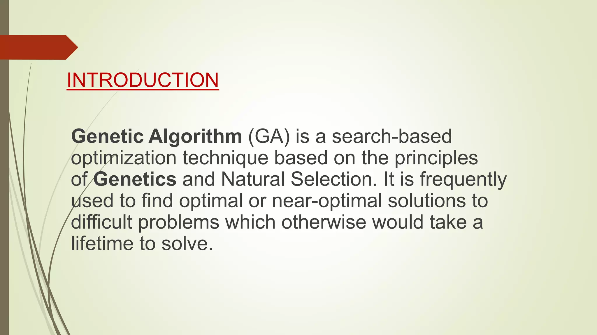 Flowchart of GA | PPTX