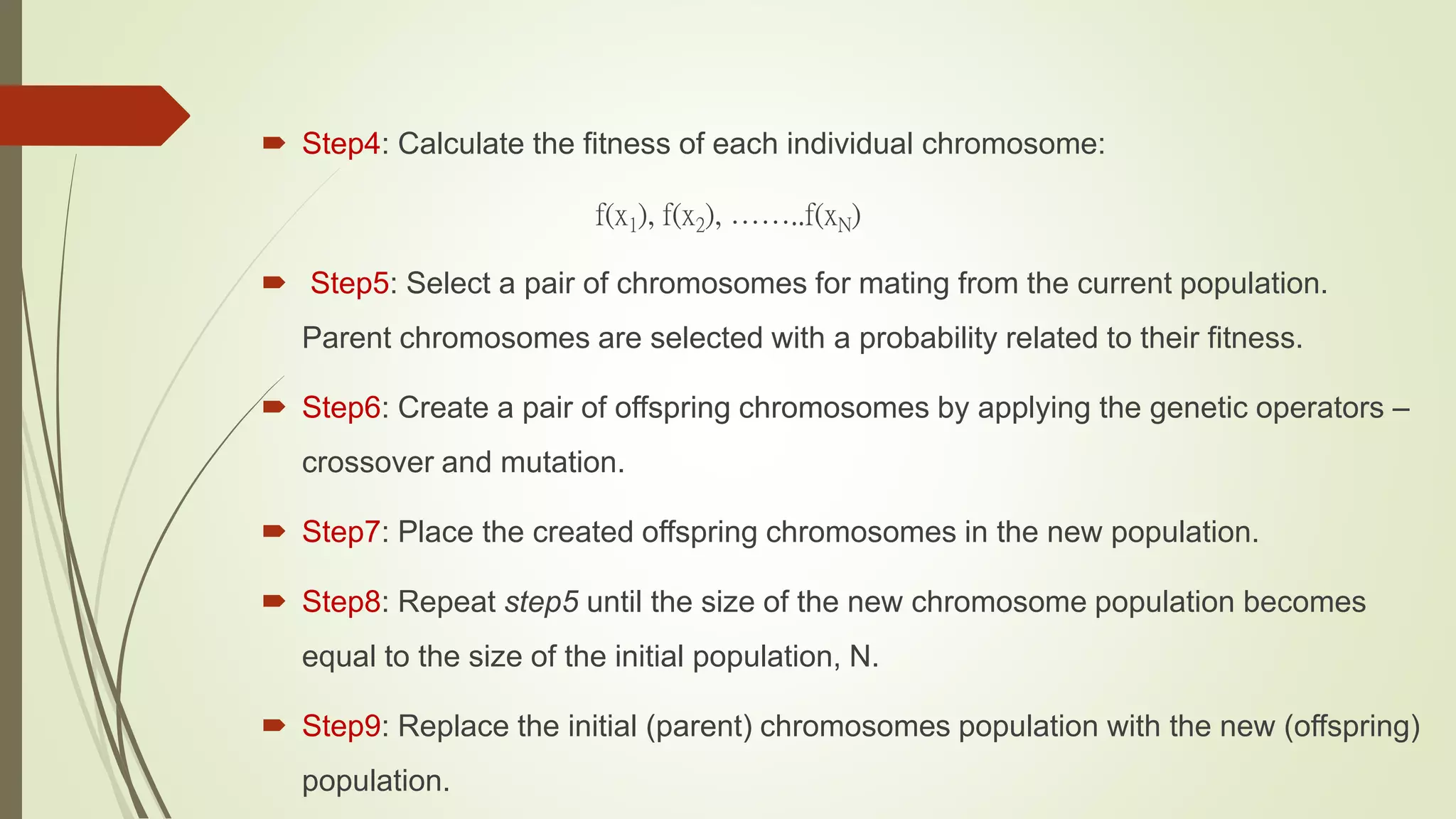Flowchart of GA | PPTX