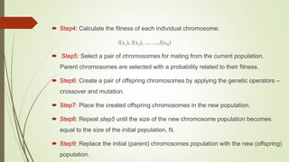 Flowchart of GA | PPTX