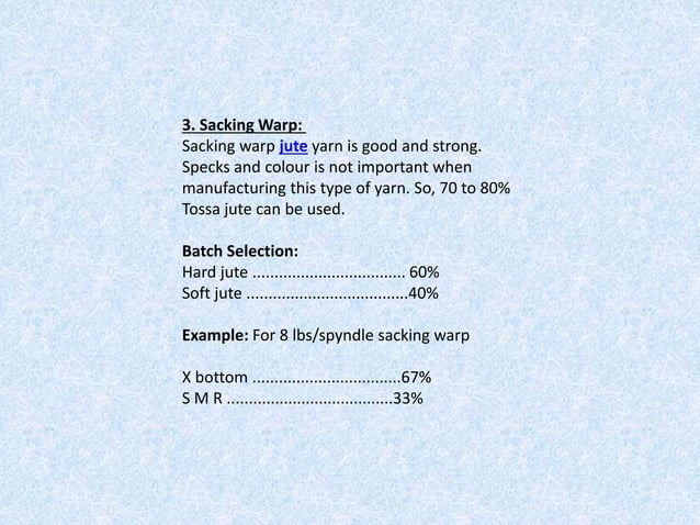 Flow chart of juteyarnmanufacturingprocess 140522095533-phpapp01 | PPTX