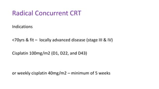 Flowchart of management in head and neck cancer | PPTX