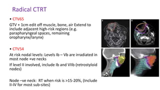 Flowchart of management in head and neck cancer | PPTX