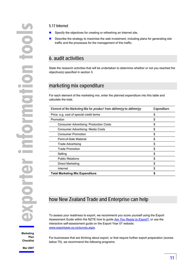 Flow chart of marketing plan | PDF