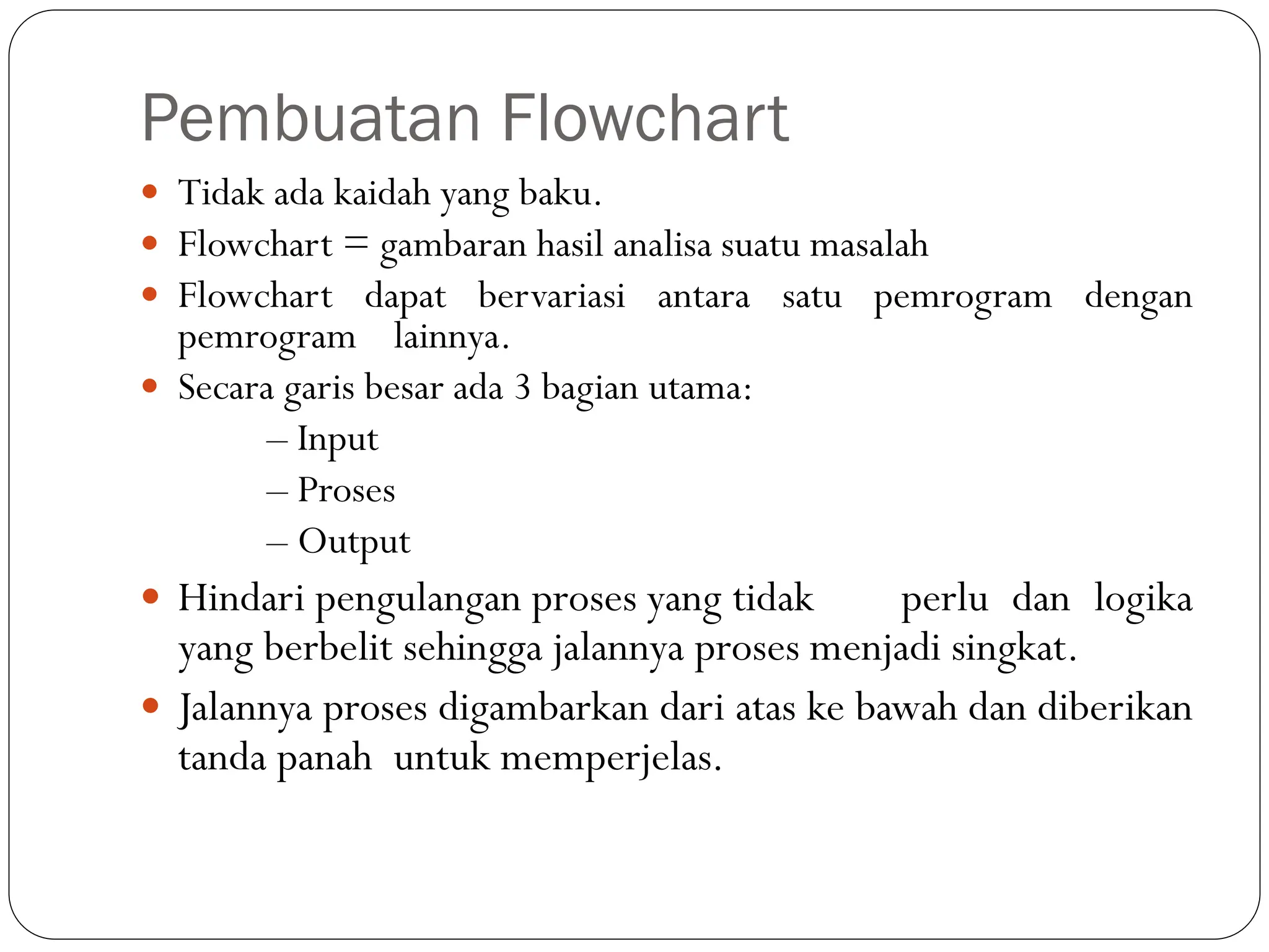 Flowchart logika pemrograman komputer_dasar pemrograman | PDF