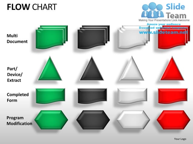 Flow chart powerpoint presentation slides ppt templates | PDF