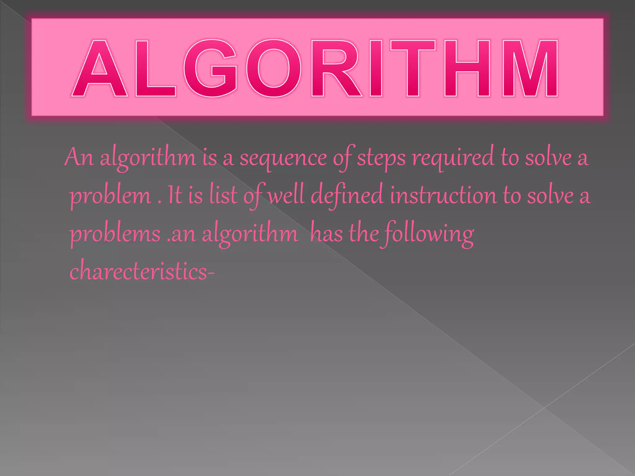 Flow Chart And Algorithm Ppt