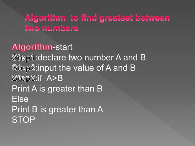 Flow chart and algorithm | PPTX