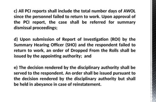 Flowchart re AWOL and DFR Guidelines NMC-2016-065.pptx