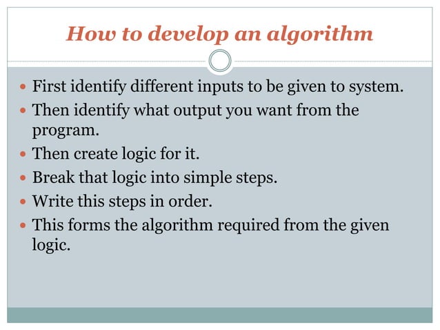 Flowcharts and algorithms | PPTX | Programming Languages | Computing