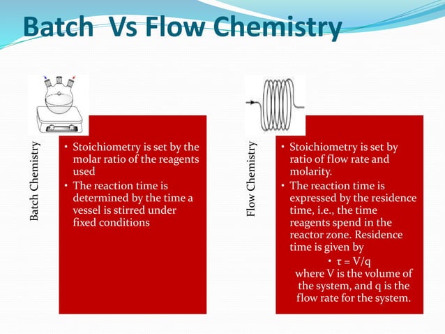 Flow chemistry | PPTX