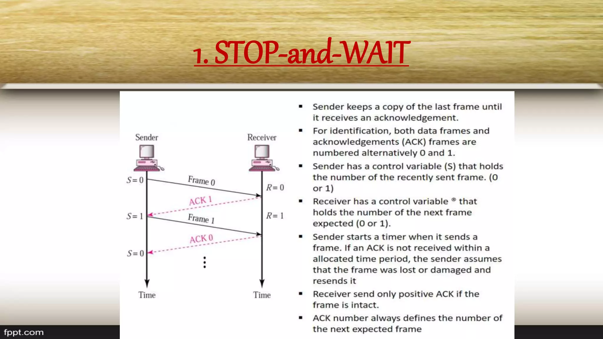 Flow control in Computer Network | PPTX