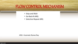 Flow control in Computer Network | PPTX