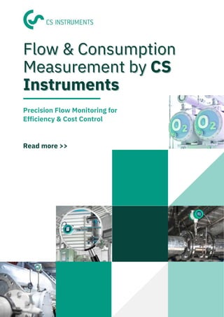Flow & Consumption Measurement by CS Instruments | PDF