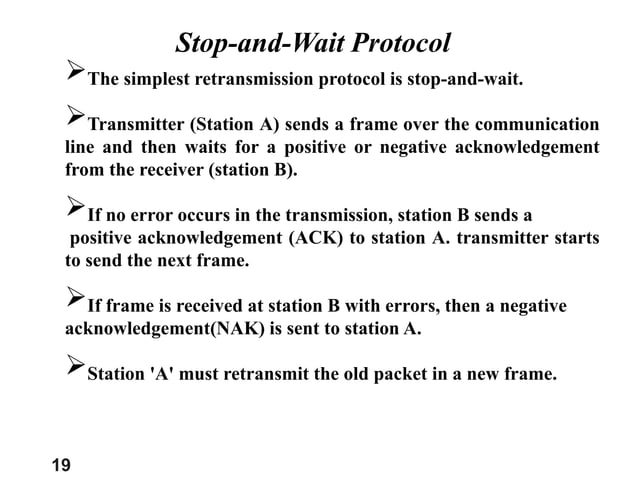 Flow Control (1).ppt | Computer Networking | Computing