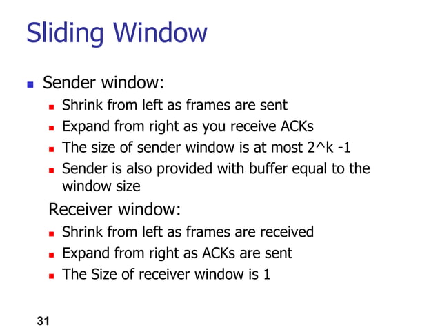 Flow Control (1).ppt | Computer Networking | Computing