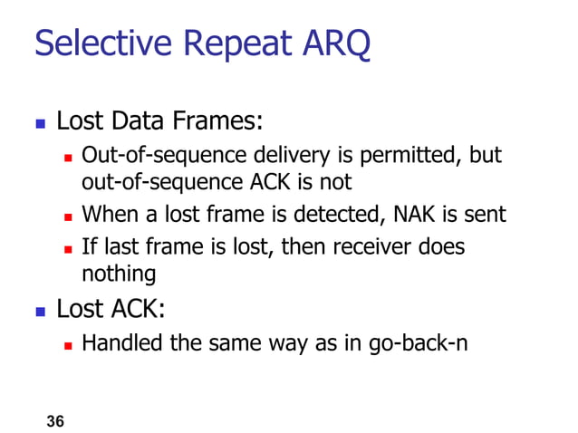 Flow Control (1).ppt | Computer Networking | Computing