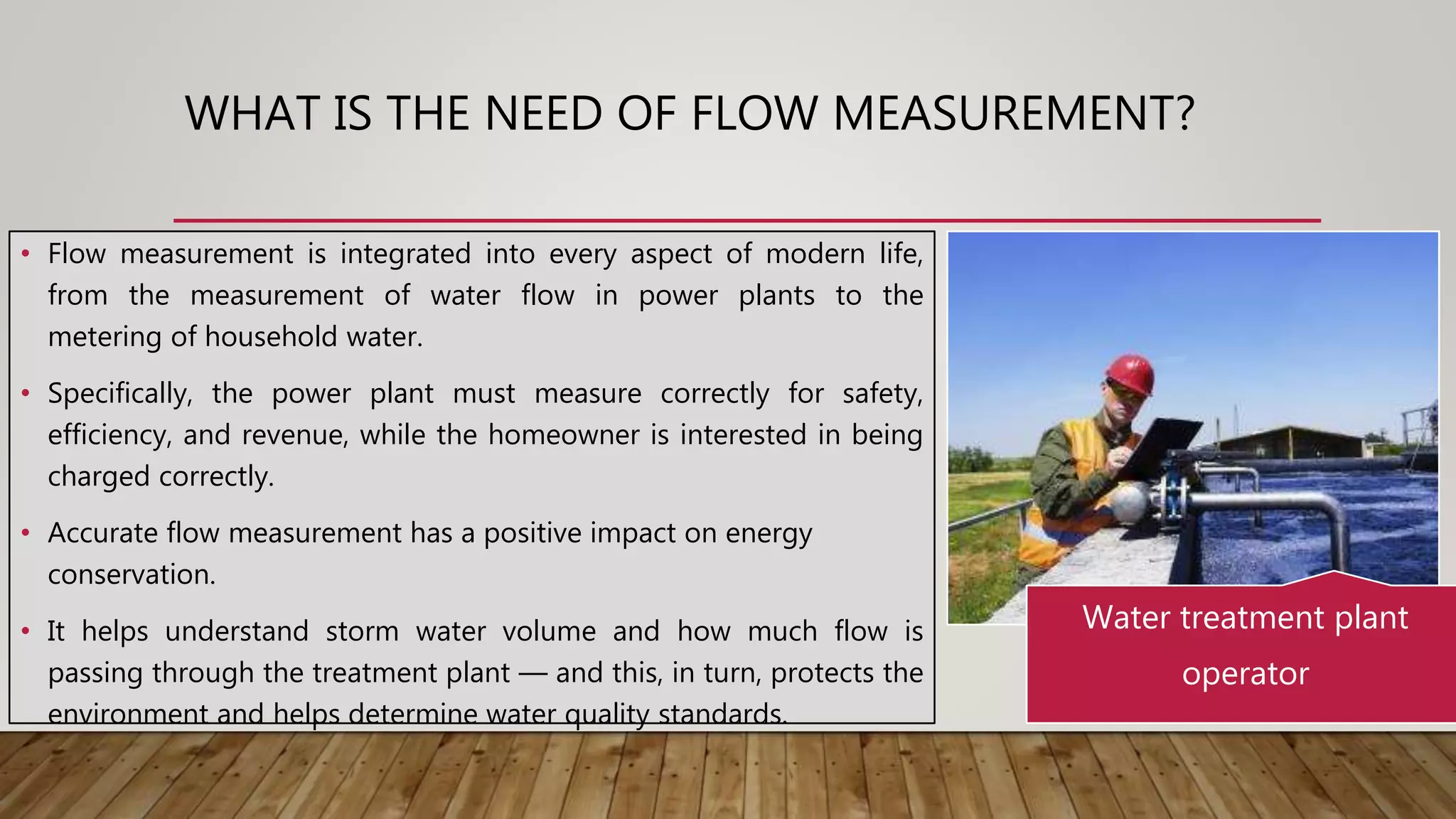 Flow control and measurement | PPT