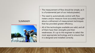 Flow control and measurement | PPT