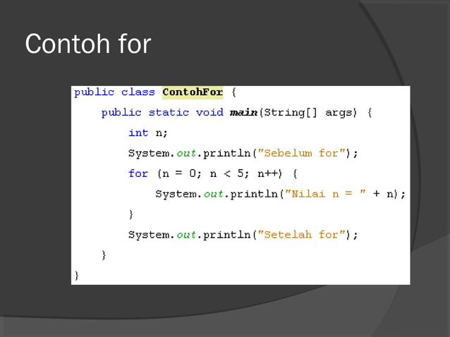 Flow control, exception handling array | PPT