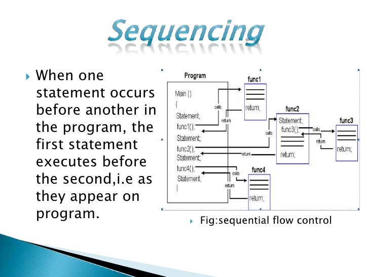 Flow control in computer