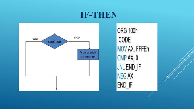 Flow control instructions | PPTX | Programming Languages | Computing
