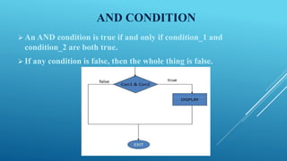 Flow control instructions | PPTX