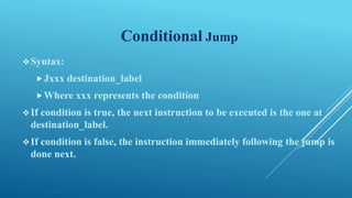 Flow control instructions | PPTX