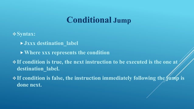 Flow control instructions | PPTX | Programming Languages | Computing