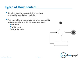 Session 07 - Flow Control Statements | PPTX