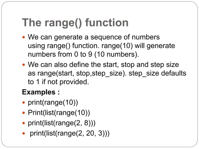 Types of Statements in Python Programming Language | PPTX