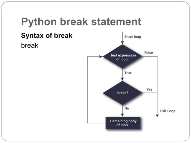 Types of Statements in Python Programming Language | PPTX